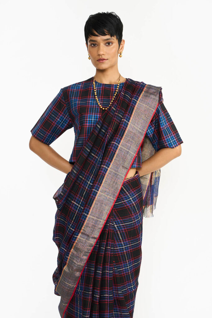 Jaune Cordon Sari – Anavila