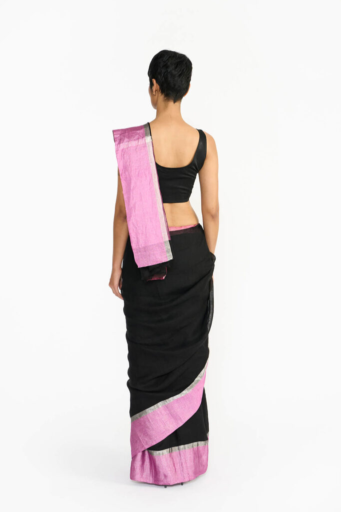 Black Pattai Sari – Anavila