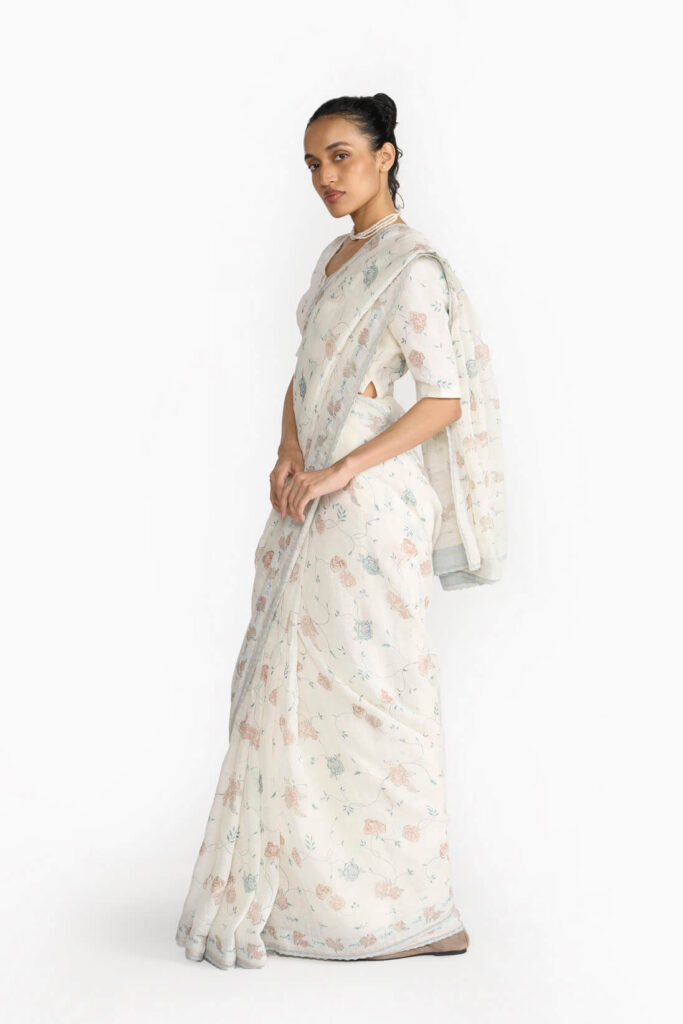 Ciel Blooming Sari – Anavila