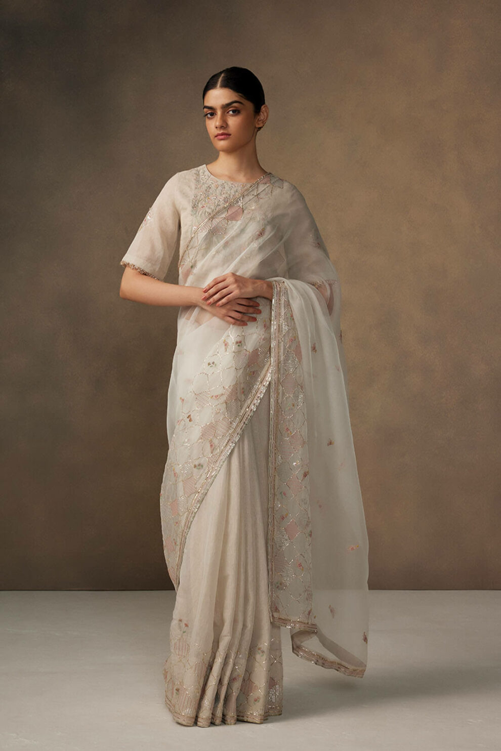 Ivory Mehrab Chidiya Sari – Anavila