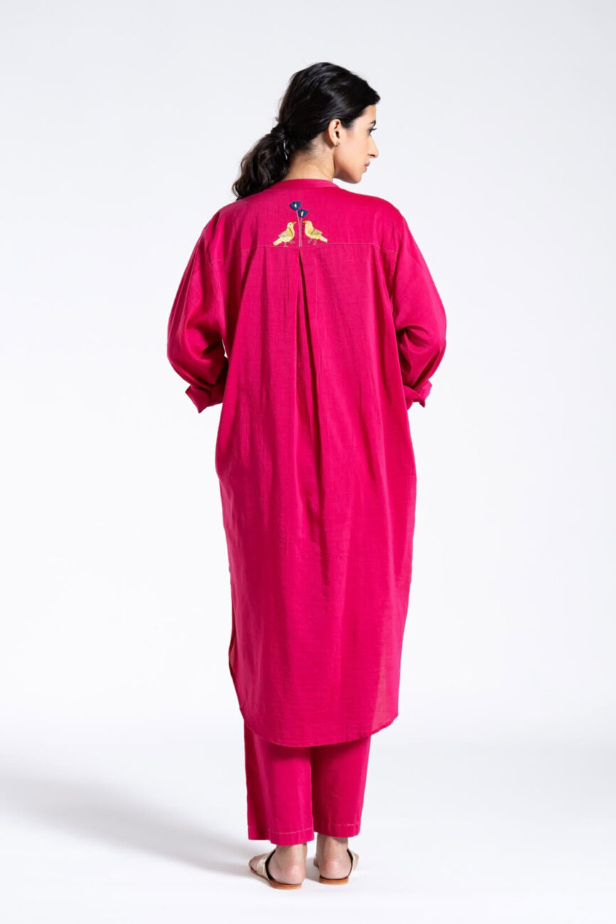 Rani Chidiya Applique Kameez Set – Anavila